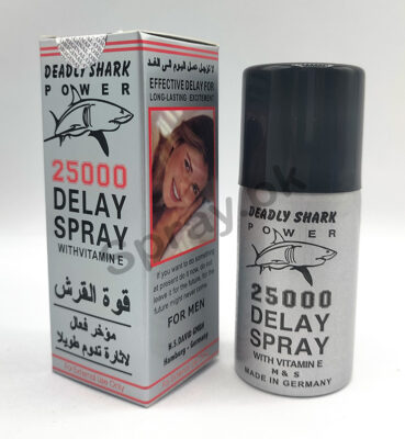 Deadly Shark Power 25000 Long Time Delay Spray in Pakistan - Spray.pk