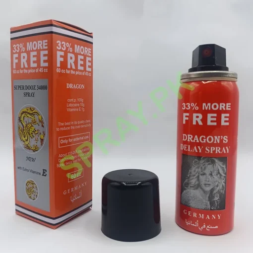 Dragon’s Super Dooz 34000 Delay Spray | 33% More Free in Pakistan ...